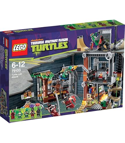 Lego Teenage Mutant Ninja Turtles Baxter Robot Rampage Lego Tnmt