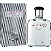 Evaflor Whisky Silver Eau De Toilette Spray For Men With Rose Scent ...