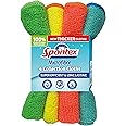 Spontex Microfibre Cloths for Cleaning | 4 Microfibre Collection ...