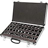 Trend SET/SS8X1/4TC 12-Piece Starter Router Cutter Set, Black/White ...