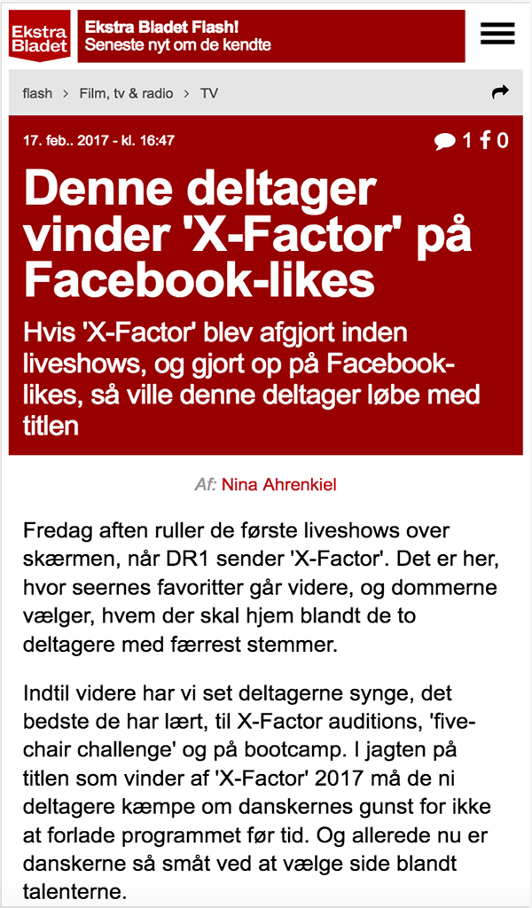 Ekstra Bladet: Nyheder, sport og underholdning - Denmark News : Amazon ...