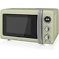 Swan Retro Digital Microwave Green, 20 L, 800 W, 3 Power Levels ...