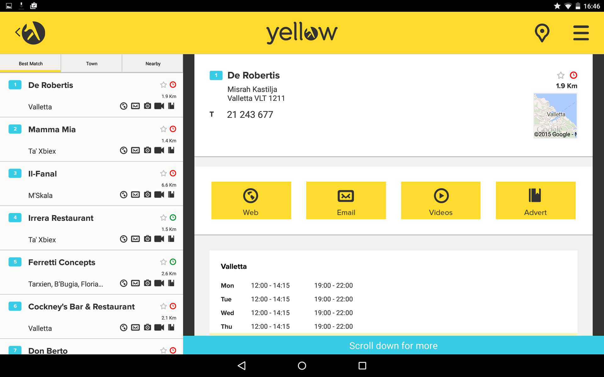 Yellow, Discover Local: Amazon.co.uk: Appstore for Android