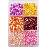 Buy eshoppee Size 4mm Sequins Sitara, 5gm x 12 Box,for Jewellery Making ...