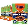 Ben's Original Lunch Bowl Mexican Style Beans, Corn and Wholegrain Rice ...