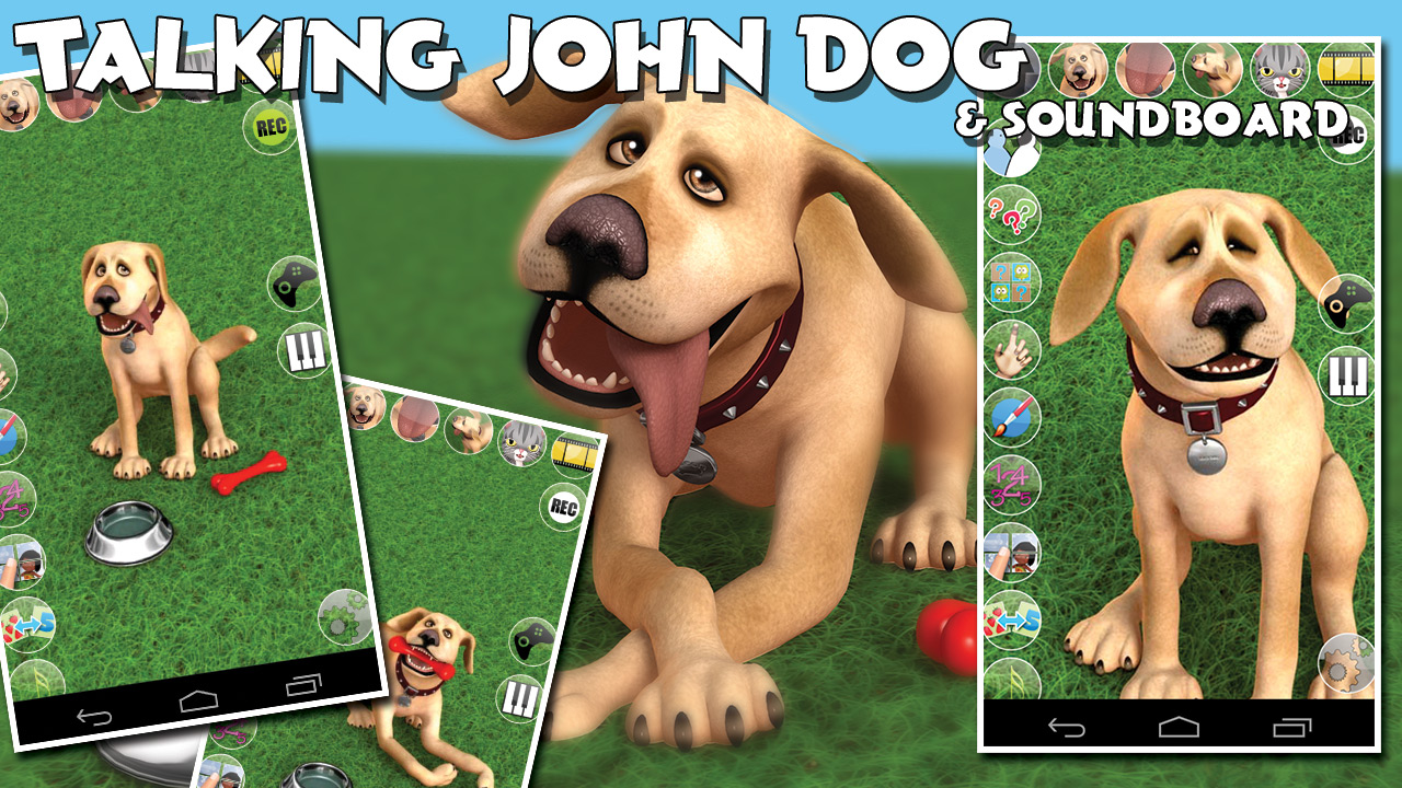 Talking John Dog Free: Amazon.co.uk: Appstore for Android