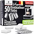 CLENESSO Entkalkungstabletten für Kaffeevollautomaten (50 Stk ...