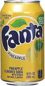 Fanta Pineapple 355 ml (Pack of 24) : Amazon.co.uk: Grocery
