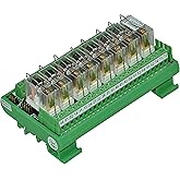 Shavison Relay Module GP08-1C-24V-S-OE, Industrial Grade, 1 C/O, 8 ...