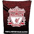 Todd Linens Liverpool Football Crest Fleece Blanket Throw Soft LFC Warm ...