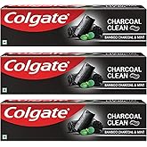 Buy Colgate Charcoal Clean Black Gel Toothpaste, Combo Pack of 240g ...