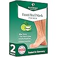 Foot Peel Mask for Men by Plantifique - 2 Pack Peeling Foot Mask ...