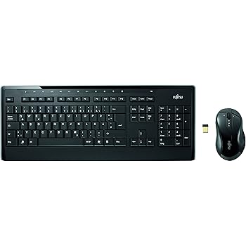 Fujitsu Wireless Keyboard SET LX901 Set Tastiera e Mouse: Amazon.it ...