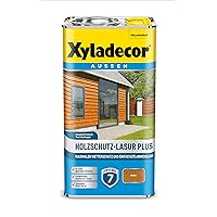 Xyladecor Holzschutz-Lasur Plus, 4 Liter, Kiefer : Amazon.de: Baumarkt