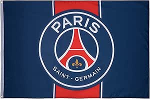 PARIS SAINT GERMAIN Drapeau PSG - Collection Officielle: Amazon.fr ...