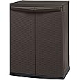 Keter Rattan Style Mini Shed, braun : Amazon.de: Garten
