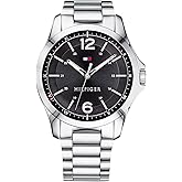 Tommy Hilfiger Analog Gray Dial Men's Watch-TH1791707W, Grey : Amazon ...
