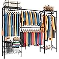 KZOBYD Expandable Wardrobe and Closet Organizer, Freestanding Clothes ...