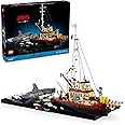 LEGO Ideas Jaws, Shark Gift for Adults 21350 (1497 Pieces) : Amazon.in ...