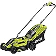 Ryobi RlM13E33S AC 1300W Lawnmower, 33Cm Deck, Hyper Green : Amazon.co ...
