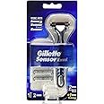 Gillette Sensor Excel Men's Razor + 2 SensorExcel + 1 Sensor 3 Blades ...