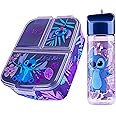 Disney Stitch Lunch Box Set for Kids with Multiple Snack Compartments ...