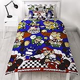 Super Mario Nintendo Kart Single Duvet Cover | Officially Licensed ...