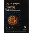 SOLID STATE PHYSICS 3/E PB....Wahab M A [paperback] Wahab M A [Jan 01, 2015]… : Wahab M A ...