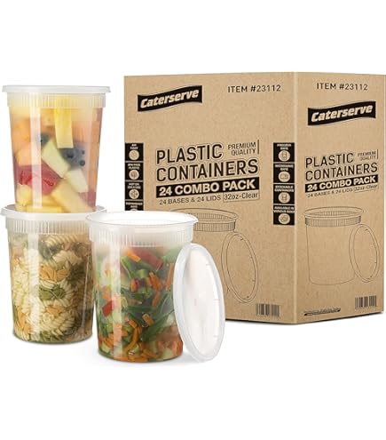 Quart Size Plastic Containers
