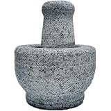 EZAHK Mortar and Pestle Set Bowl Type, Okhli Masher, Khalbatta, Kharal ...