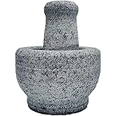 Buy EZAHK Stone Mortar and Pestle Set for Spices, Okhli Masher ...