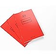 Silvine 158 x 99mm Red Memo Book - Lined (72 Pages) Pack of 3 : Amazon ...