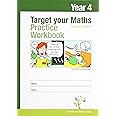 Target your Maths Year 4 Practice Workbook: Amazon.co.uk: Pearce ...