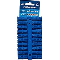 Rawlplug Uno Universal Contract Wallplug 7 mm Brown | Rawl Plugs for ...