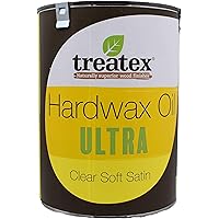 Treatex Hardwax Oil Ultra - Clear Matt 220e = 1 Litre : Amazon.co.uk ...