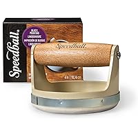 Speedball Baren, 4" Diameter Block Printing Baren : Amazon.co.uk: Home ...