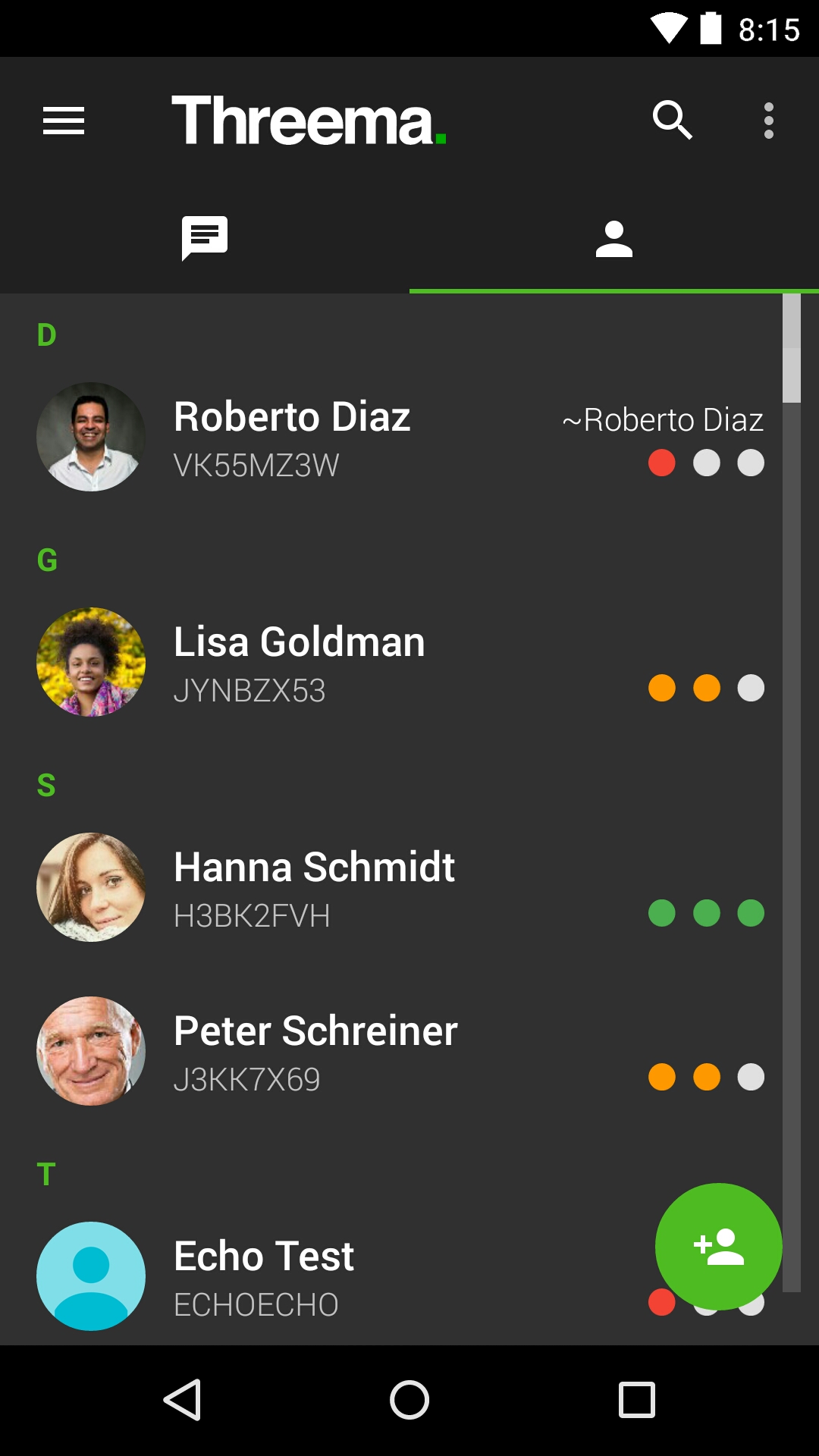 Threema. Der sichere Messenger: Amazon.de: Apps für Android