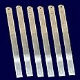 Stainless Steel Scale/Ruler 1 Foot (30 cm / 12 inch) - Pack of 6 ...