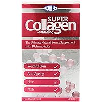 AHS Super Collagen Plus Vitamin C Tablets - Pack of 90 Tablets : Amazon ...