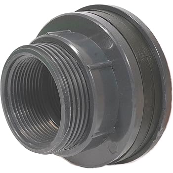 PVC Tank Connector Plain/Threaded (BSP) 25mm x 3/4": Amazon.co.uk: DIY ...