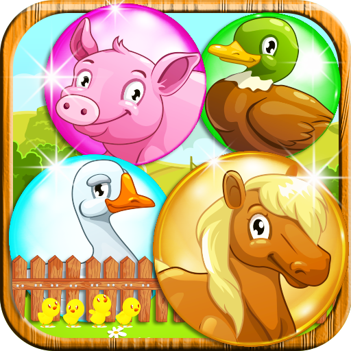 Farm Animals Bubble Shooter : Amazon.de: Apps & Spiele