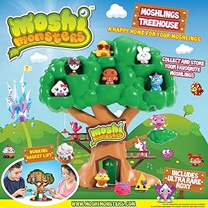 Moshi Monsters Treehouse with Moshlings (Pack of 20): Amazon.co.uk ...