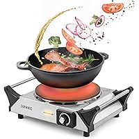 Duronic Hot Plate HP2SS | Table-Top Cooking | 2500W | Stainless-Steel ...