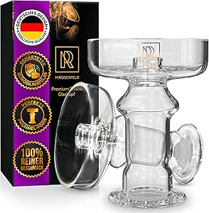 Universal Glaskopf Shisha - Shishakopf passt für Jede Shisha ...