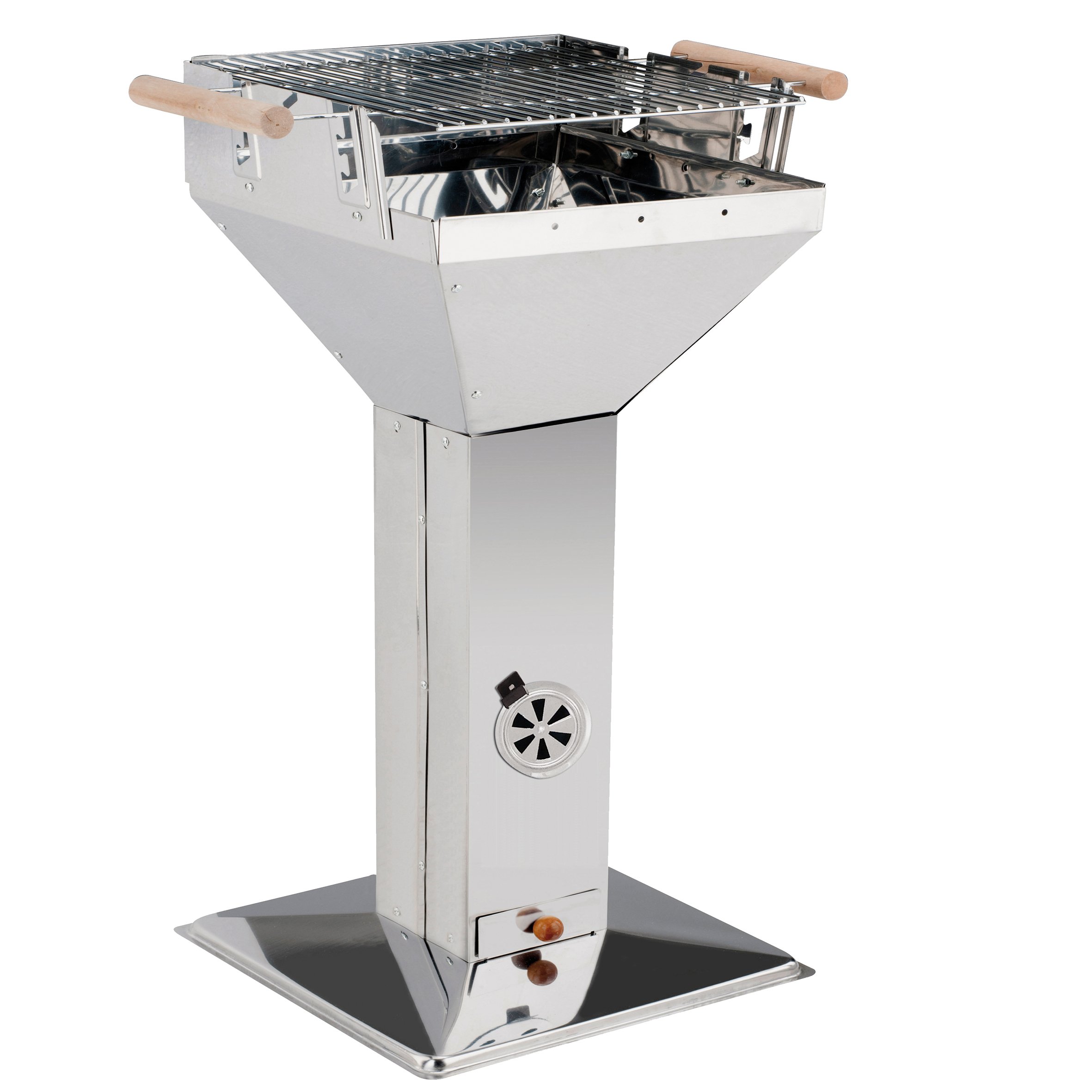 DIES&DAS Trichtergrill Aus Edelstahl - Grillen und Smoken für Profis