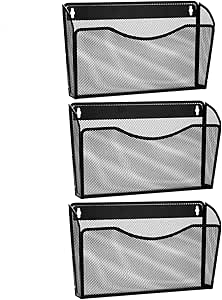 Porta Documenti da Muro (Pacco da 3), Porta Documenti AGPtek con Tasca ...