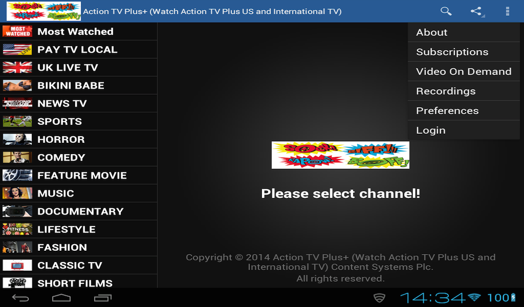 Action TV Plus+ (Watch and Record 100’s of Live TV Channels): Amazon.co ...