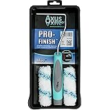 Axus Decor Paint Tray and Roller Set - 4" Paint Roller Sleeves (2 Pcs ...