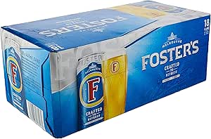 Foster's Lager 18 x 440ml Cans, 44 cl: Amazon.co.uk: Prime Pantry