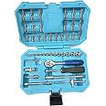 Taparia SA46 Steel Socket Set (Blue, 46-Pieces) : Amazon.in: Home ...